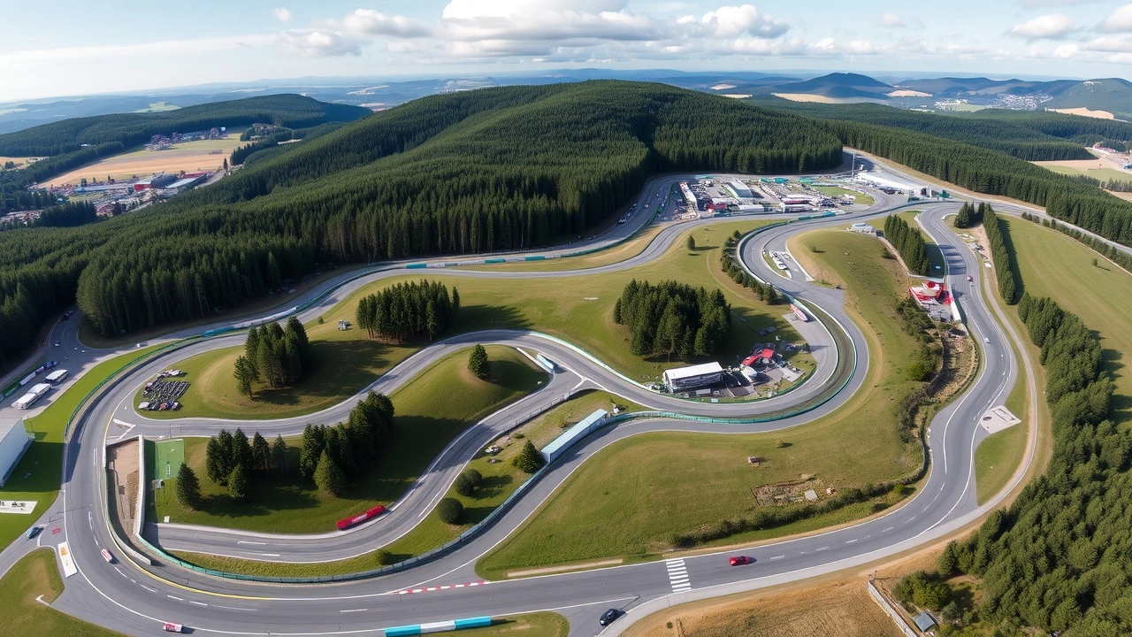 Analyser les spécificités techniques du circuit de Spa-Francorchamps ...