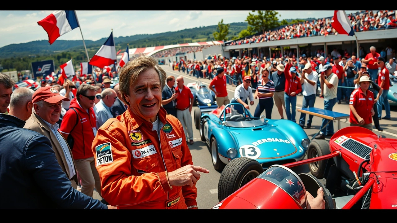 Alain Prost présent au Grand Prix de France Historique 2025 pour ...