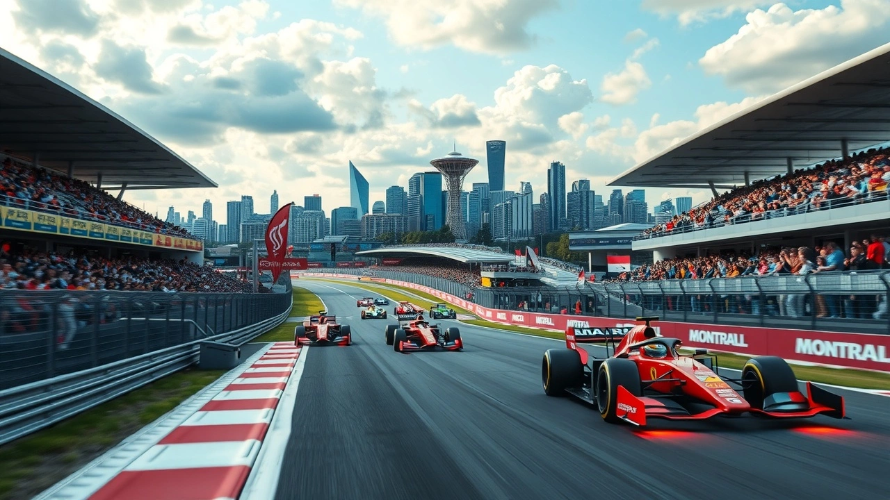 Zig Zag Sur Un Circuit De Formule 1