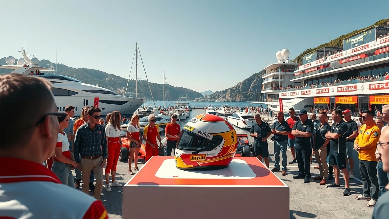 Ayrton Senna reçoit un hommage spécial lors du Grand Prix de Monaco ...
