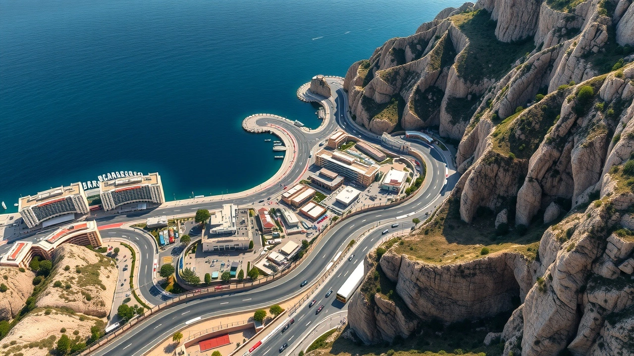 L'impact des reliefs sur le tracé du circuit de Monaco lors des Grands ...